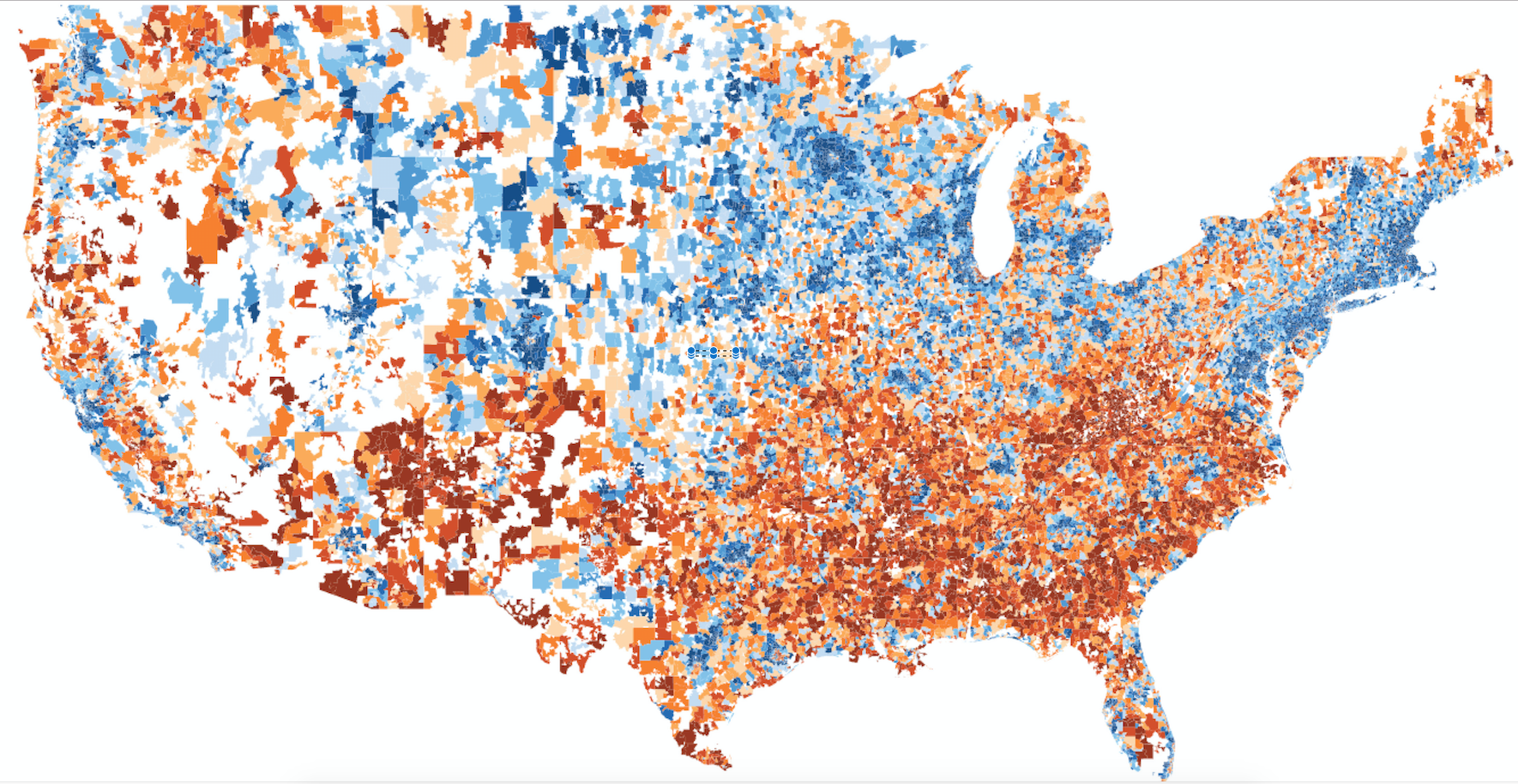 National Zip Code Map Economic Innovation Group National Zip Code Map Economic Innovation Group