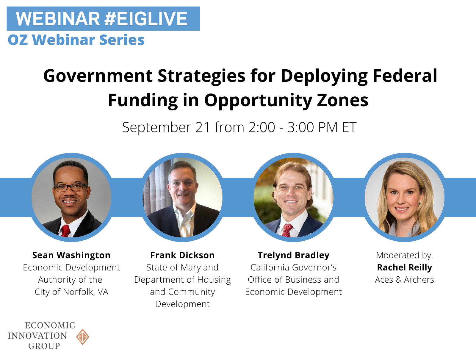 EIG OZ Webinar Series | Government Strategies for Deploying Federal ...
